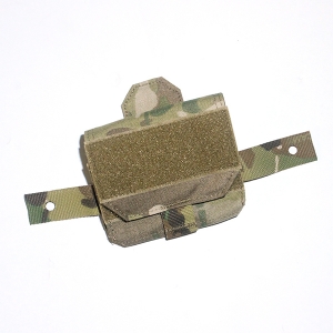 TYR Helmet Mounted 50/50 Battery Pouch | REALMENT