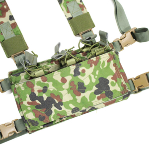 TAYLOR&STONER TS19 Chest Rig- Six AR Mag w/Front Pack- JSDF Camo- 1000D ...