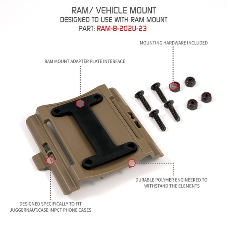 Juggernaut Case Mount Vehicle 5 in Series | REALMENT