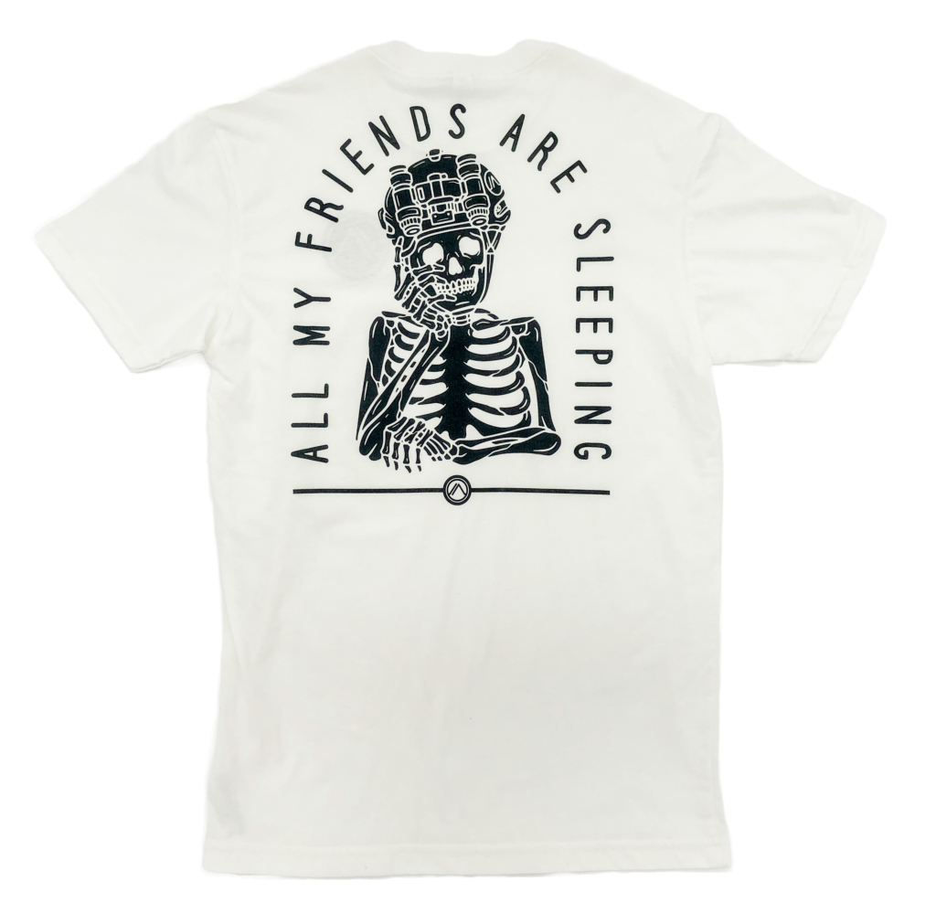PROJEKT MONARK ALL. MY FRIENDS ARE SLEEPING T-shirt | REALMENT