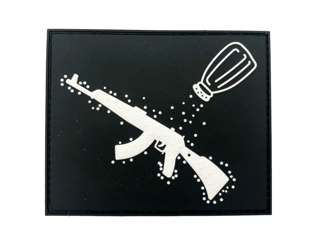 “A SALT RIFLE” PVC PATCH | REALMENT