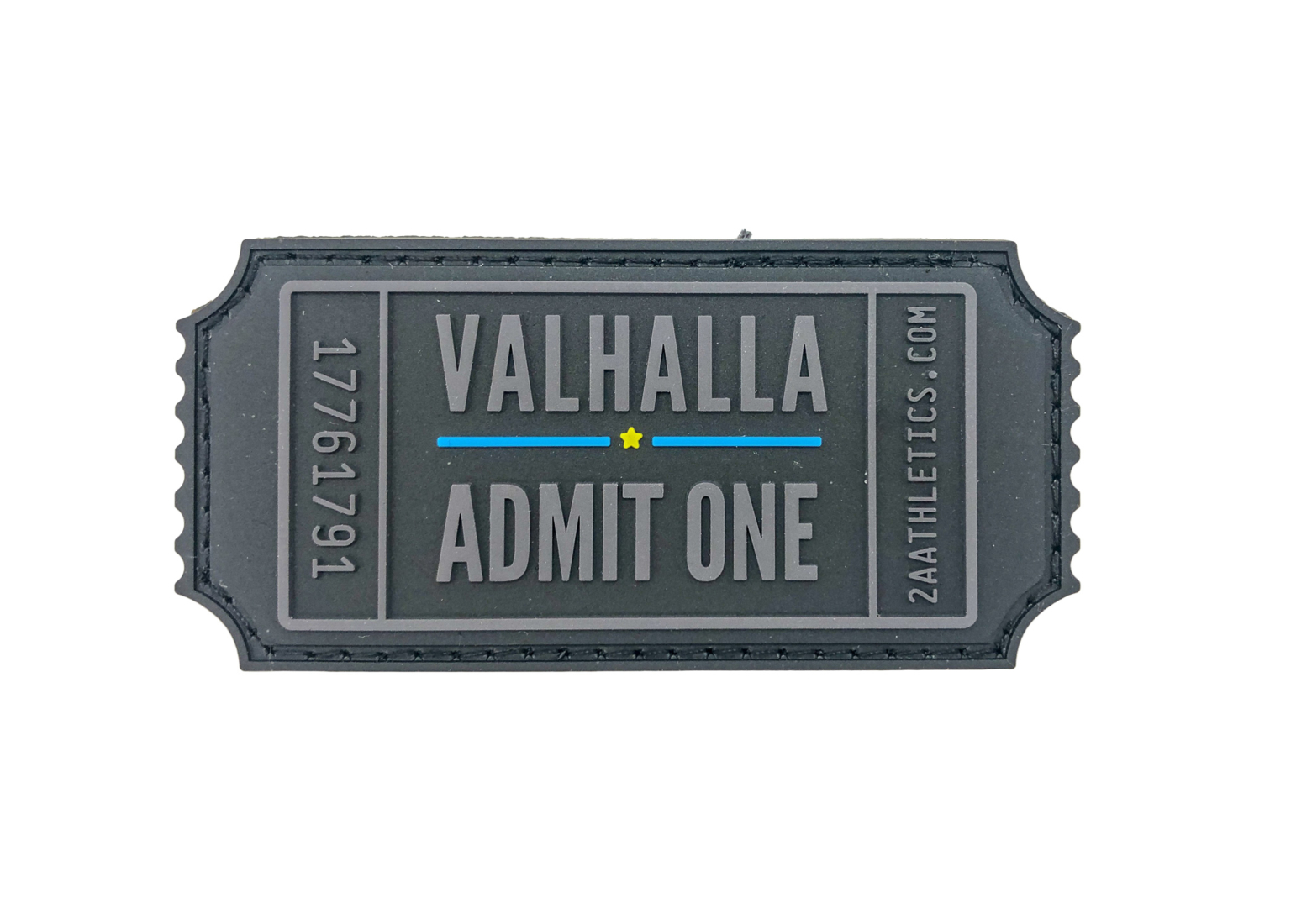 VALHALLA ADMIT ONE MORALE PATCH | REALMENT