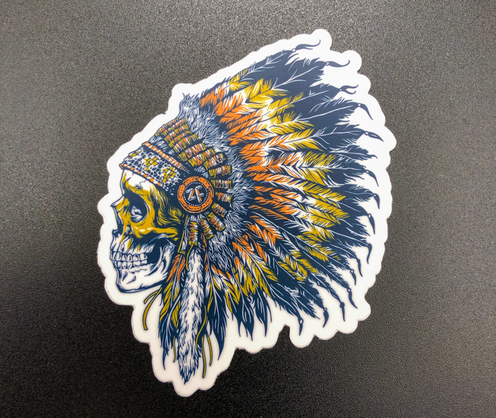 ZERO FOXTOROT CHIEF STICKER | REALMENT