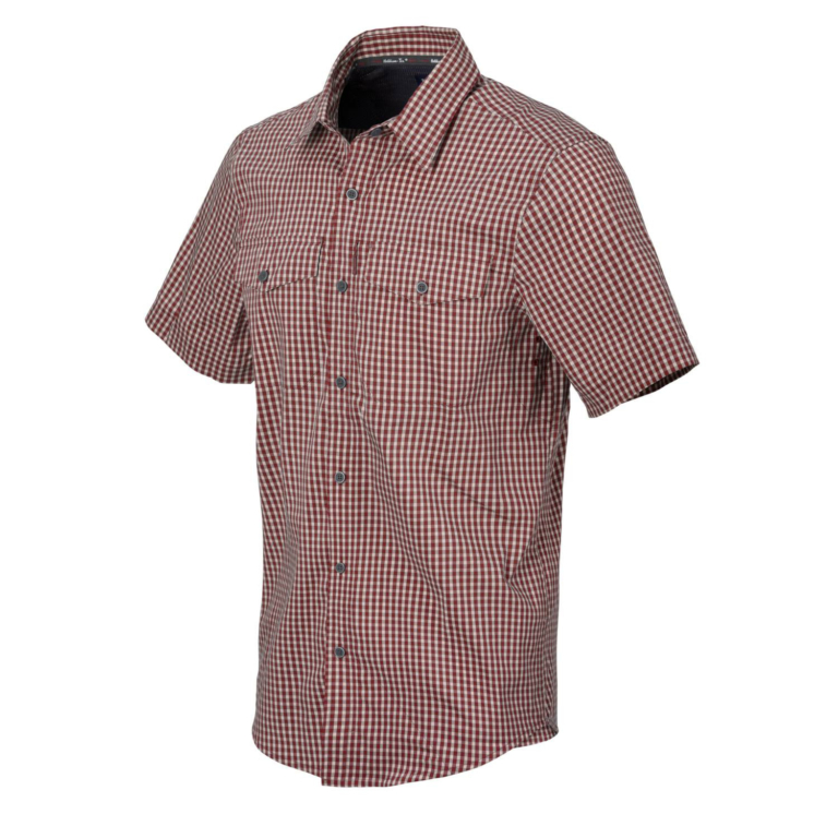 HELIKON-TEX COVERT CONCEALED CARRY SHORT SLEEVE SHIRT Dirt Red ...
