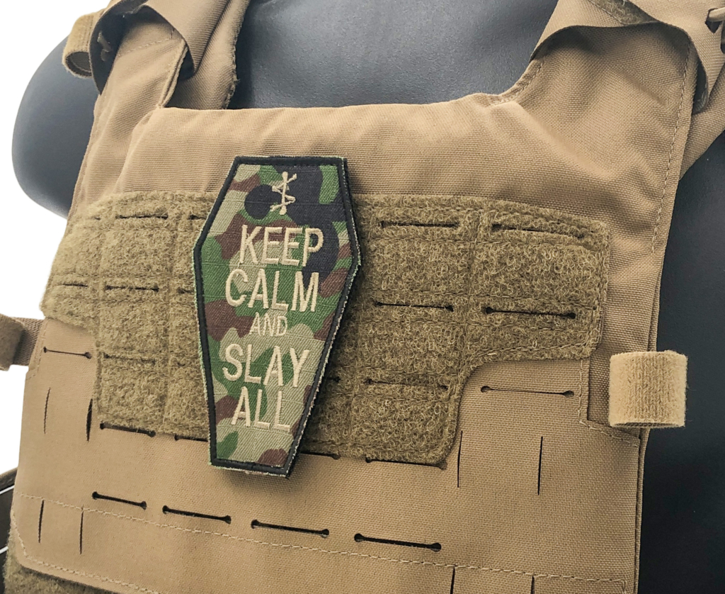 Slayers Initiative KEEP CALM AND SLAY ALL Patch | REALMENT