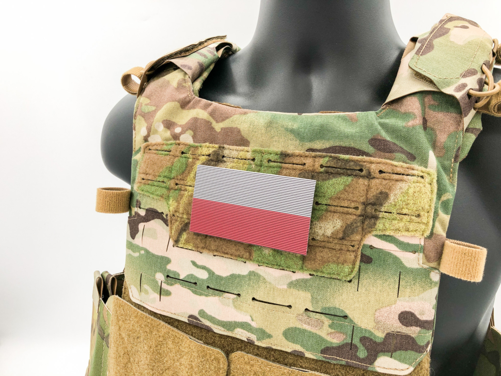 Direct Action POLISH LARGE PATCH FLAG NO IR | REALMENT