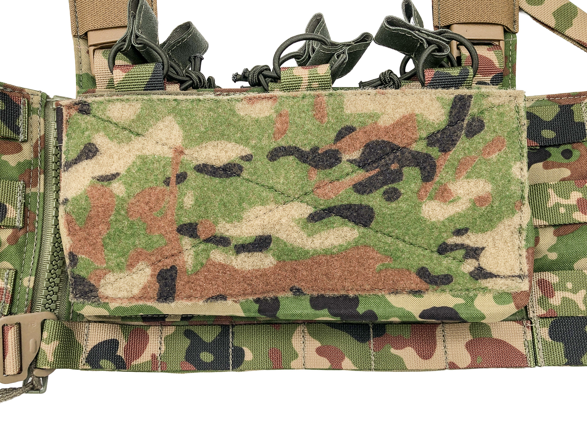 TAYLOR&STONER TS19 Chest Rig Six AR Enhanced Zipper Custom & FRONT PACK ...