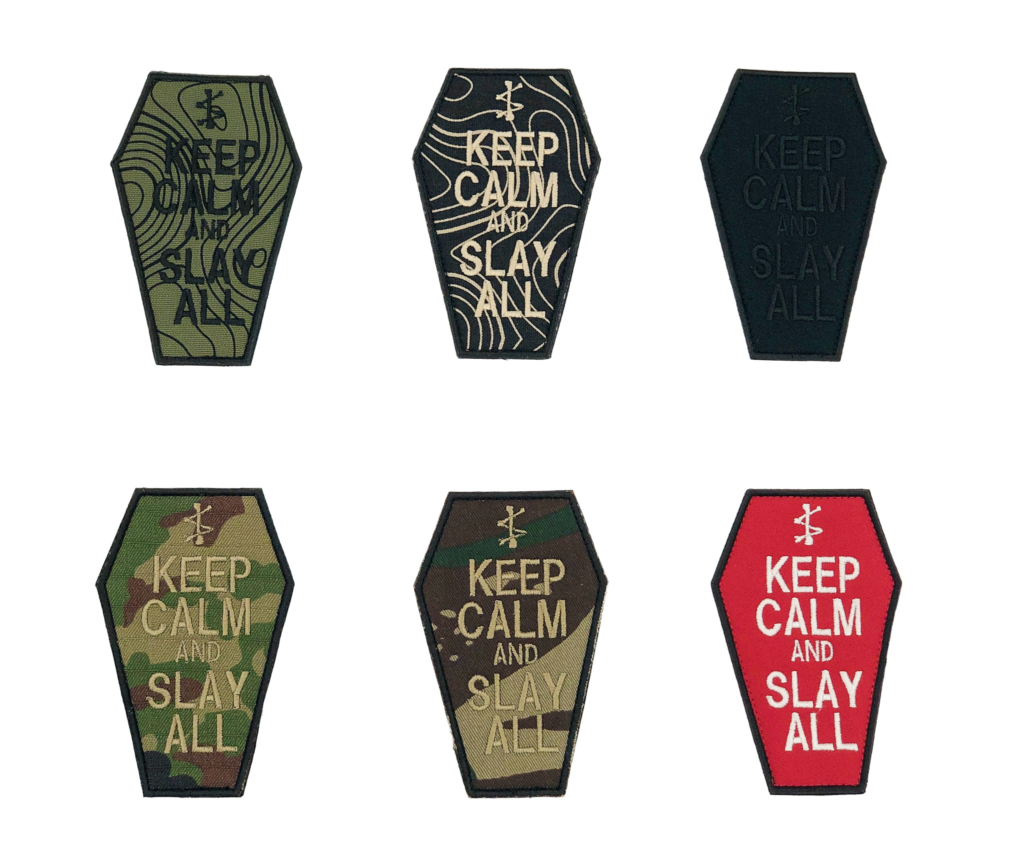 Slayers Initiative KEEP CALM AND SLAY ALL Patch | REALMENT