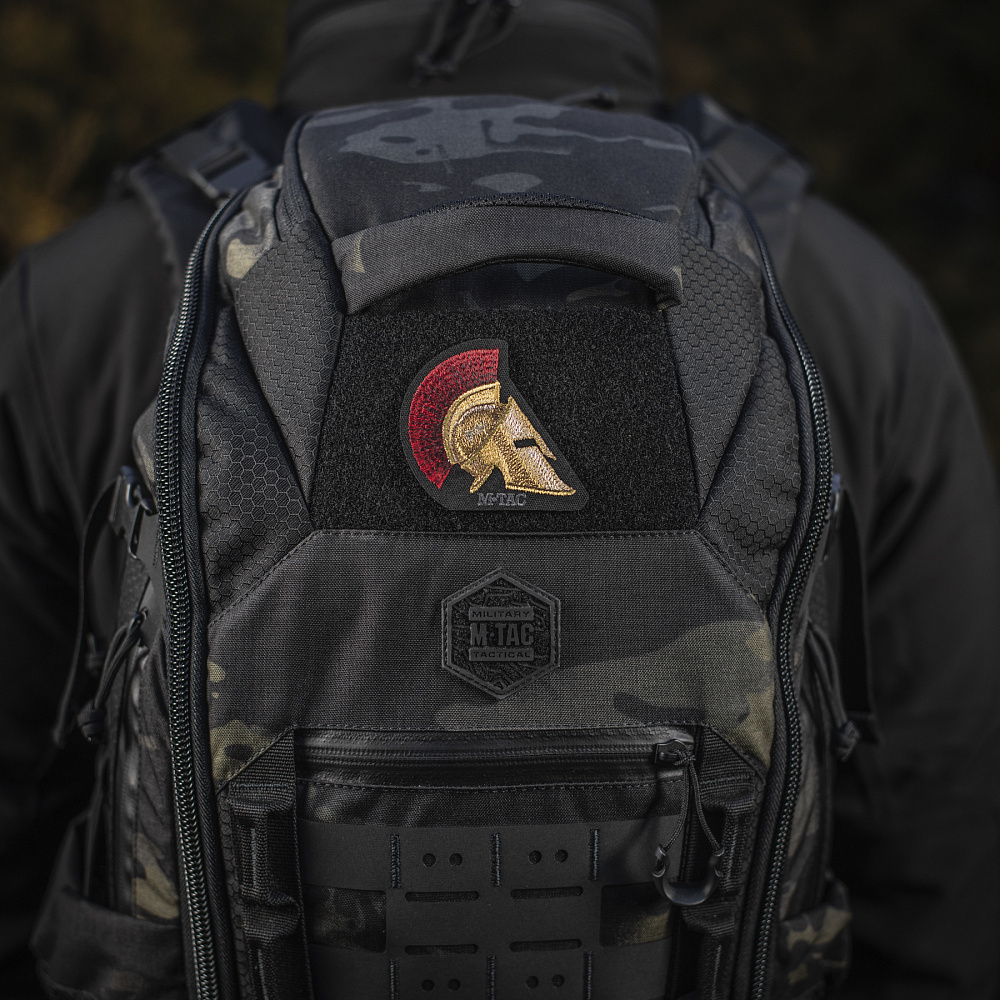 M-Tac Patch Spartan Helmet (Embroidery) | REALMENT