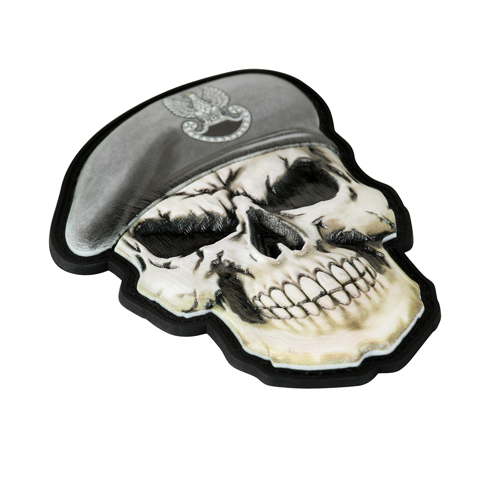 M-Tac Patch Skull In Beret Poland (GROM) | REALMENT